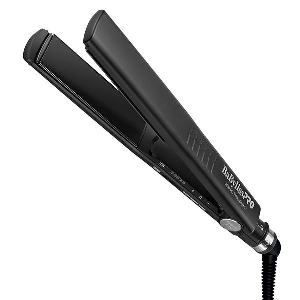 Dual Ionic Flat Iron 1- 1/4 " - Matte Black - IStyle Professional